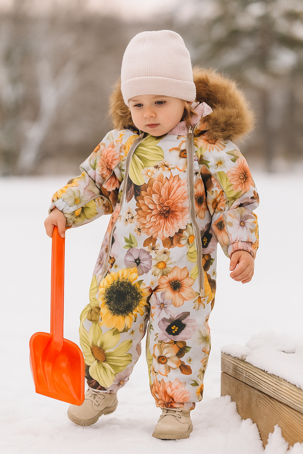 Комбинезон утеплённый