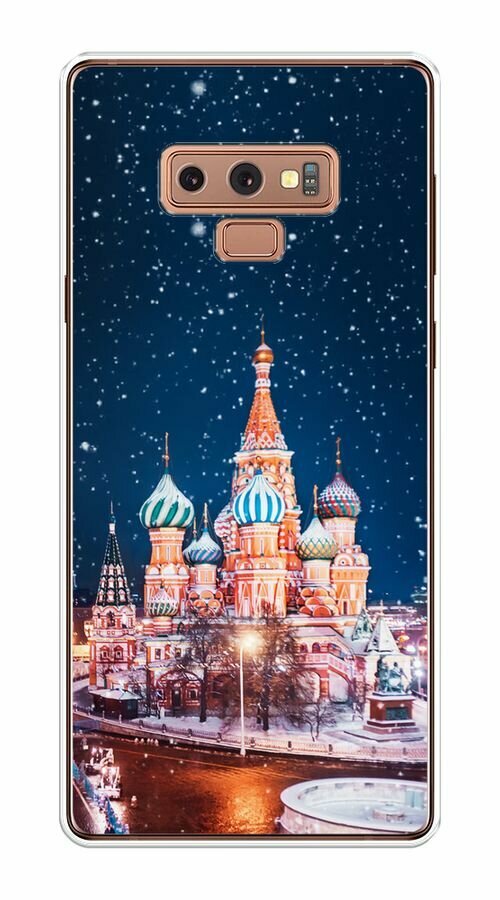 Чехол на Samsung Galaxy Note 9 / Самсунг Галакси Нот 9 с принтом "Москва 1"