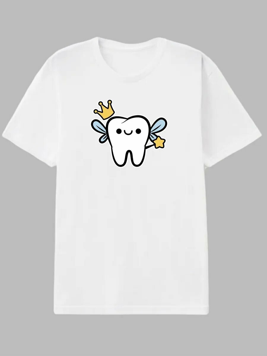 Футболка зубная фея зуб