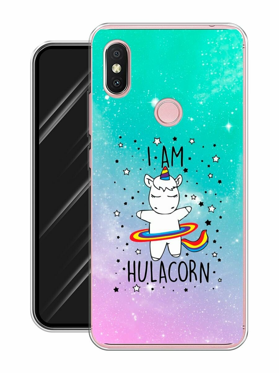 Чехол на Xiaomi Redmi S2 (Redmi Y2) / Сяоми Редми С2 (Редми Y2) с принтом I am hulacorn — фото 1
