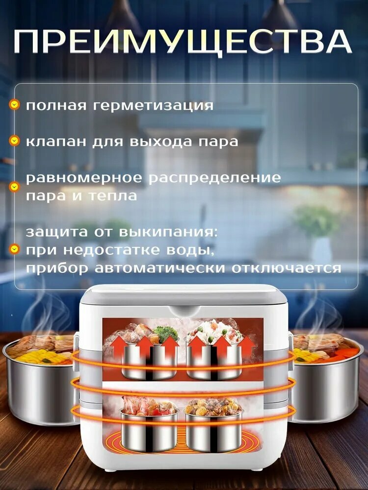 Ланч-бокс с подогревом — фото 1
