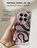 Чехол на Infinix Zero 40 4G / Инфиникс Зеро 40 4G с принтом "Snake and butterfli...
