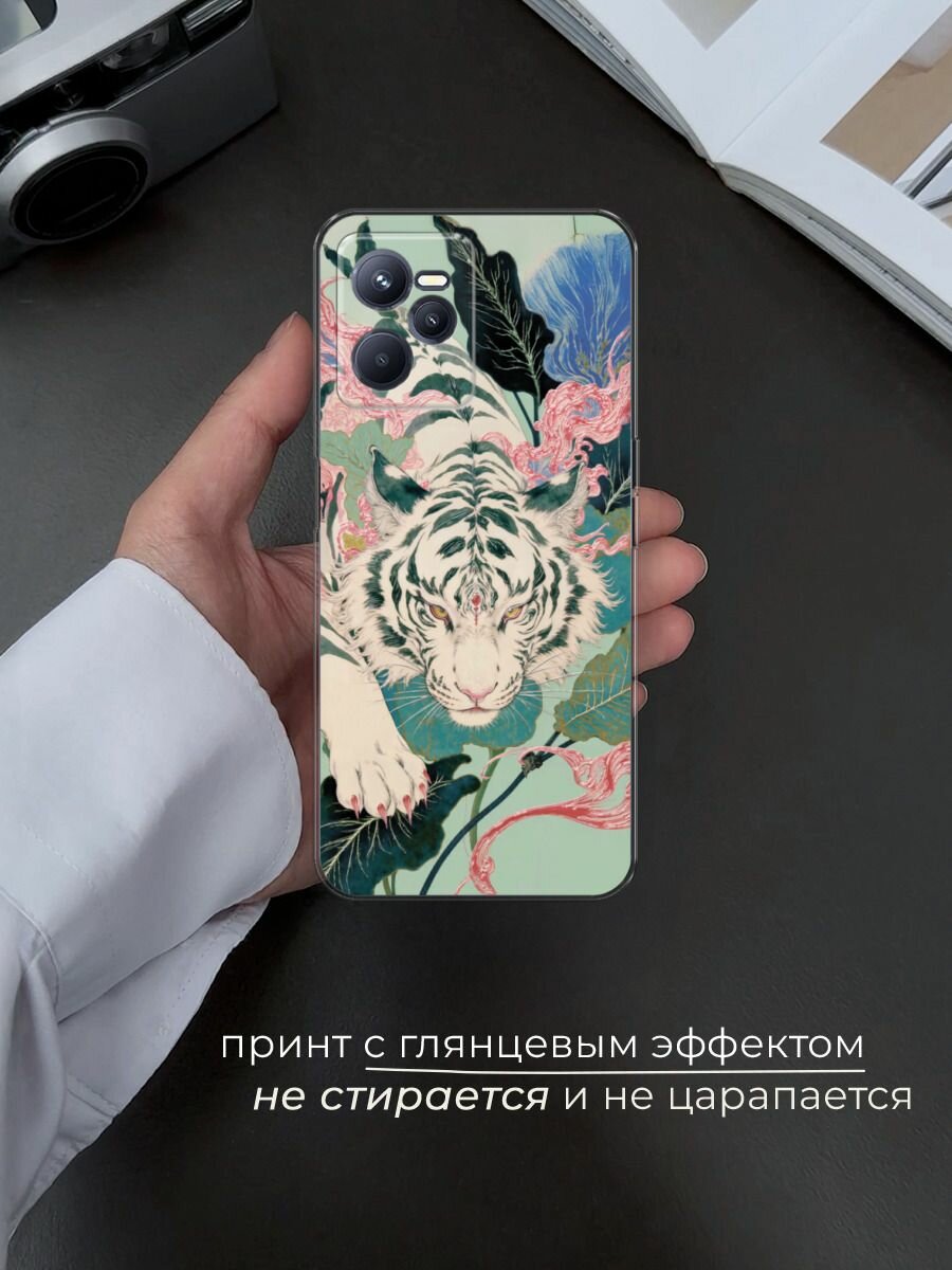 Чехол на Realme C35 / Реалми C35 с принтом "Охотник" — фото 1
