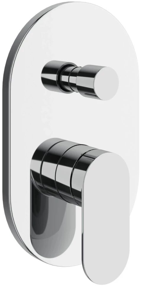 Смеситель для ванны Ravak Chrome II CR II 065.00CR. O2. RB070 X070454 встраиваемый, хром