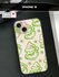 Чехол на Apple iPhone 15 / Айфон 15 с принтом "Зеленый Гринч 3"