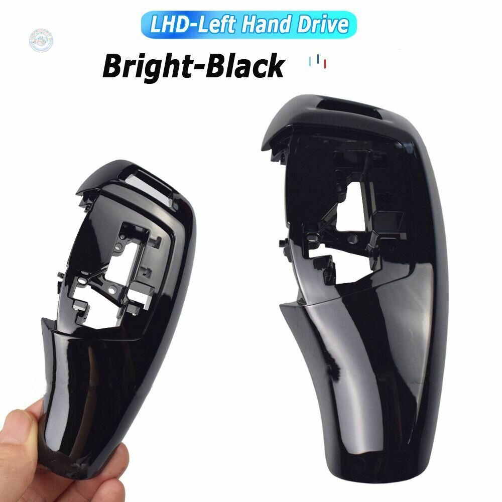 Чехол рычага переключения передач для BMW M Sport из карбона и кожи, совместим с F10 F20 F30 X3 X4 X5, защита от царапин, простая установка