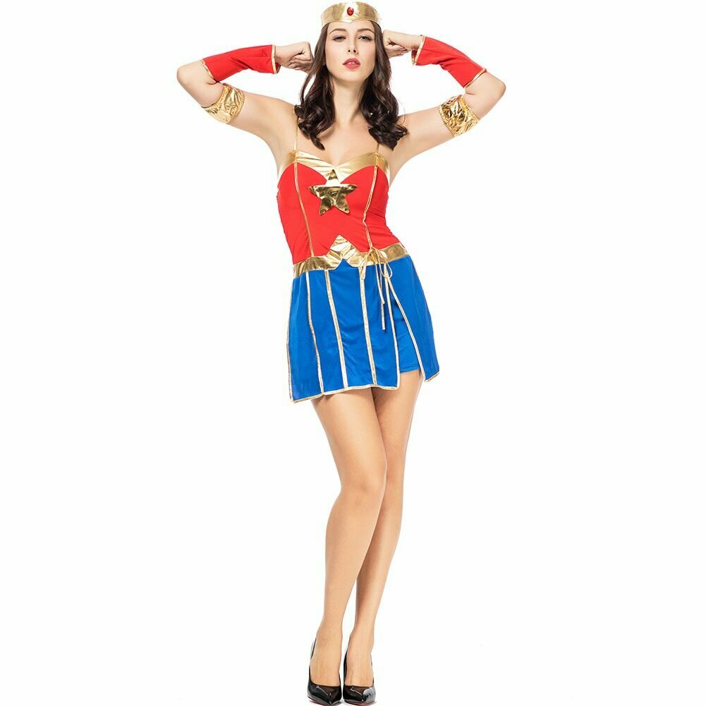 Женский Чудо-костюм Супергероя