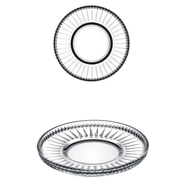 PASABAHCE Elysia блюдце 13 см из стекла для сервировки на столе элегантный дизайн
