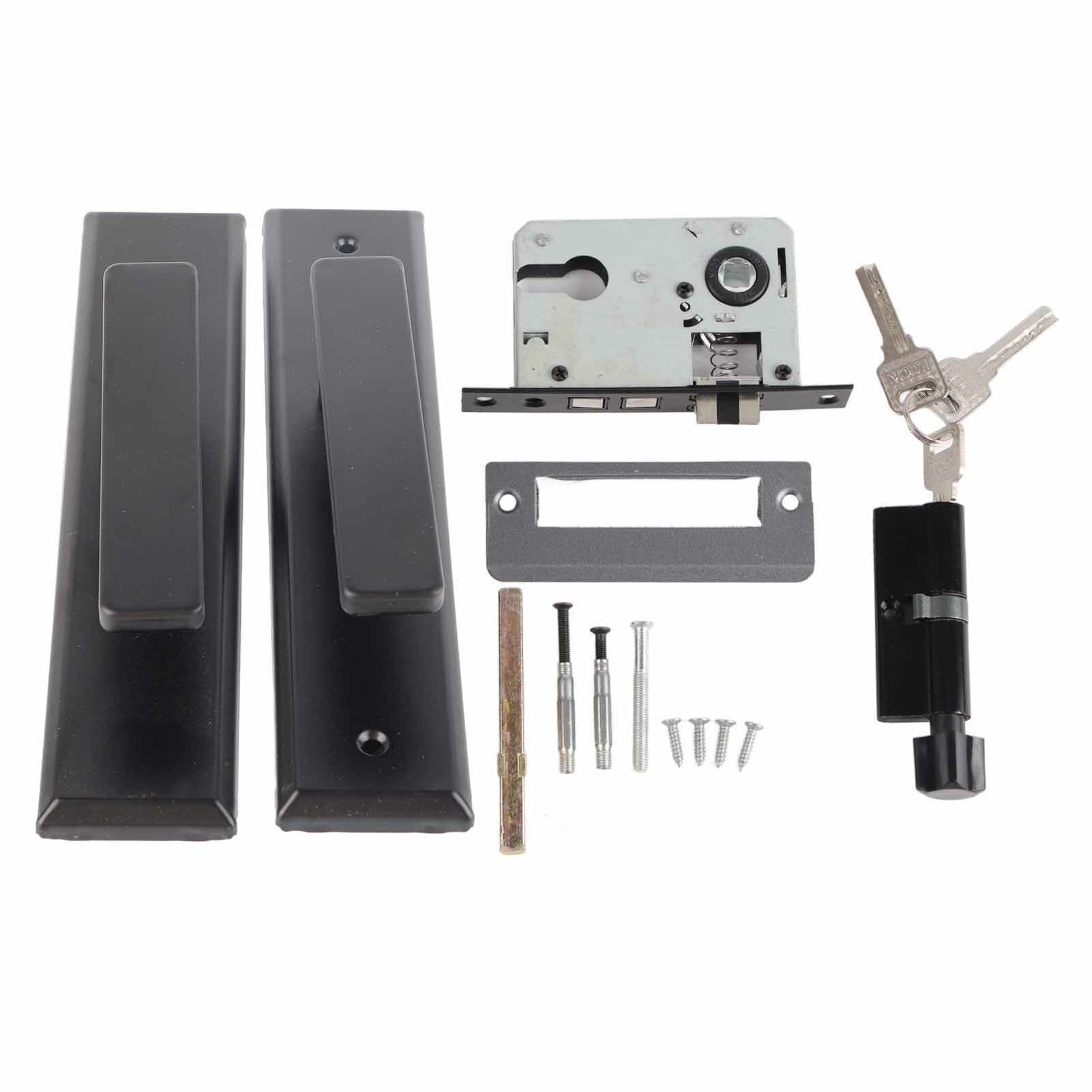 Универсальная дверная ручка блокировки набор алюминиевого сплава.