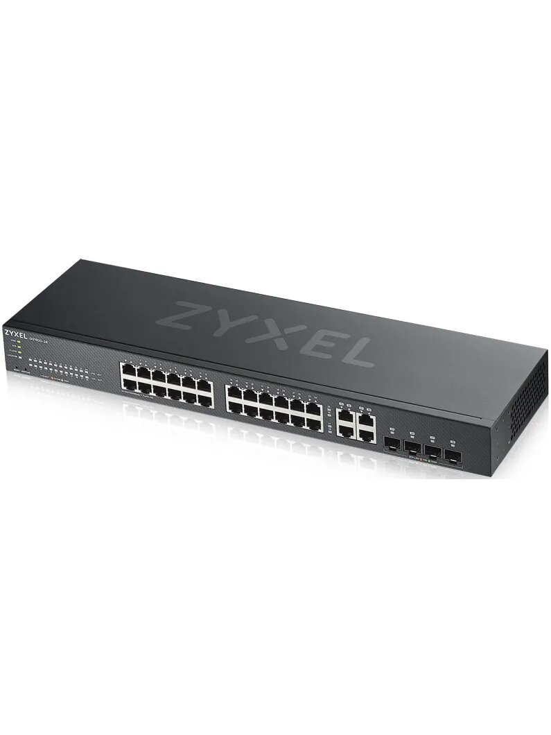 Коммутатор управляемый ZYXEL GS1920-24V2-EU0101F интеллектуальный Gigabit Ethernet с 24 х RJ-45 и 4 х SFP