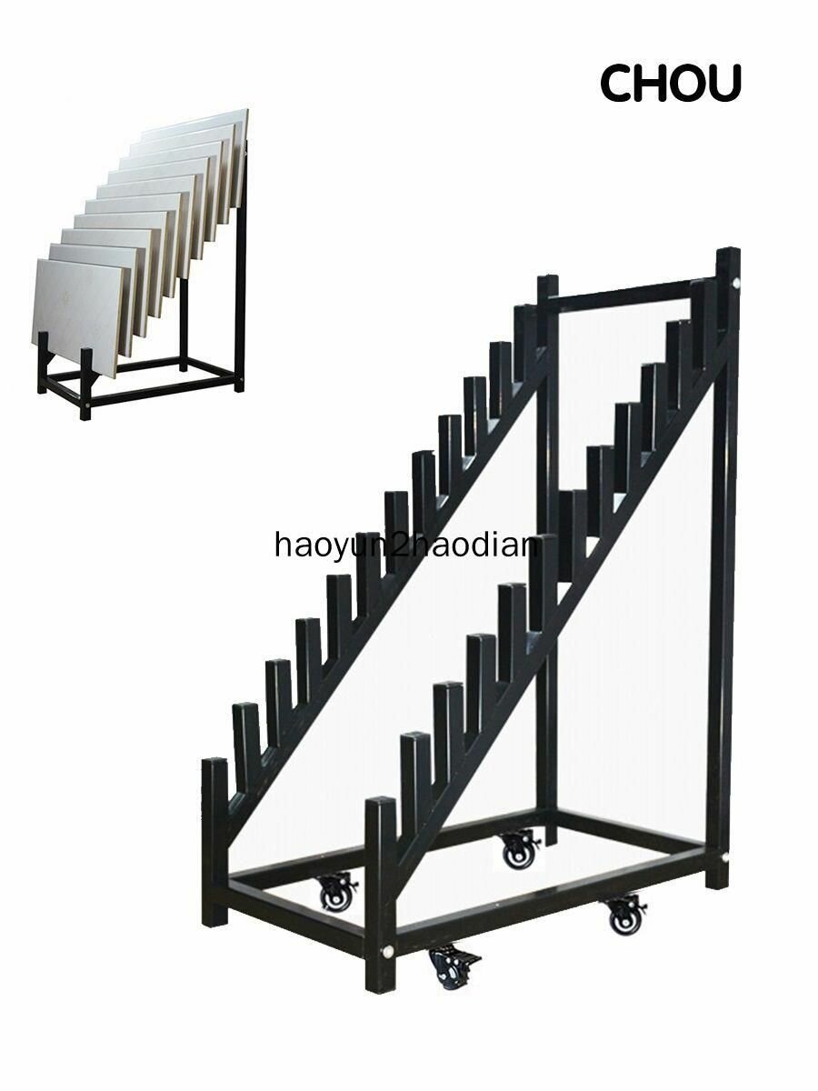 Экспозитор Плитка для пола, Стеллаж для хранения для плитки,2.4mm12 слотов, Металл