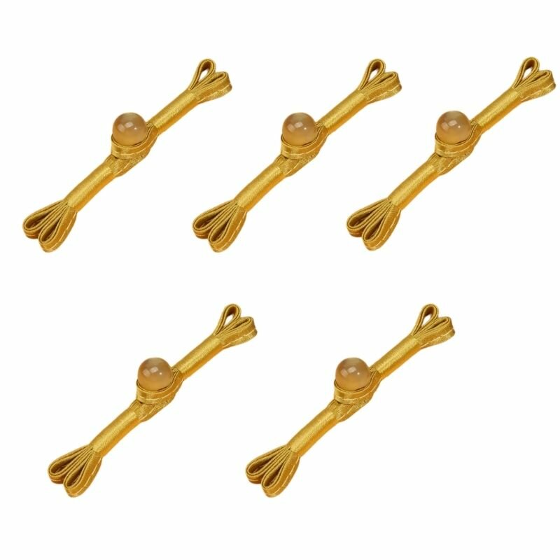 5 пуговиц чонсам, нефритовые бусины, пластинчатая пряжка в виде ласточкиного хвоста-хаки