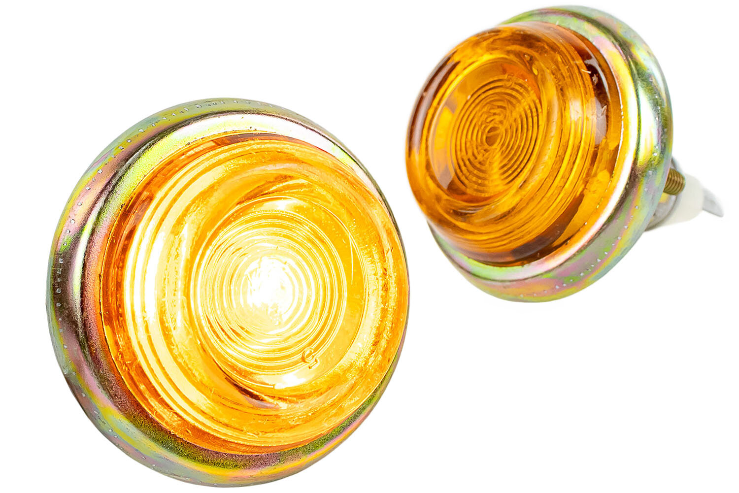 Комплект повторителей указателя поворота, 2 шт на крылья ВАЗ 2101, 2102