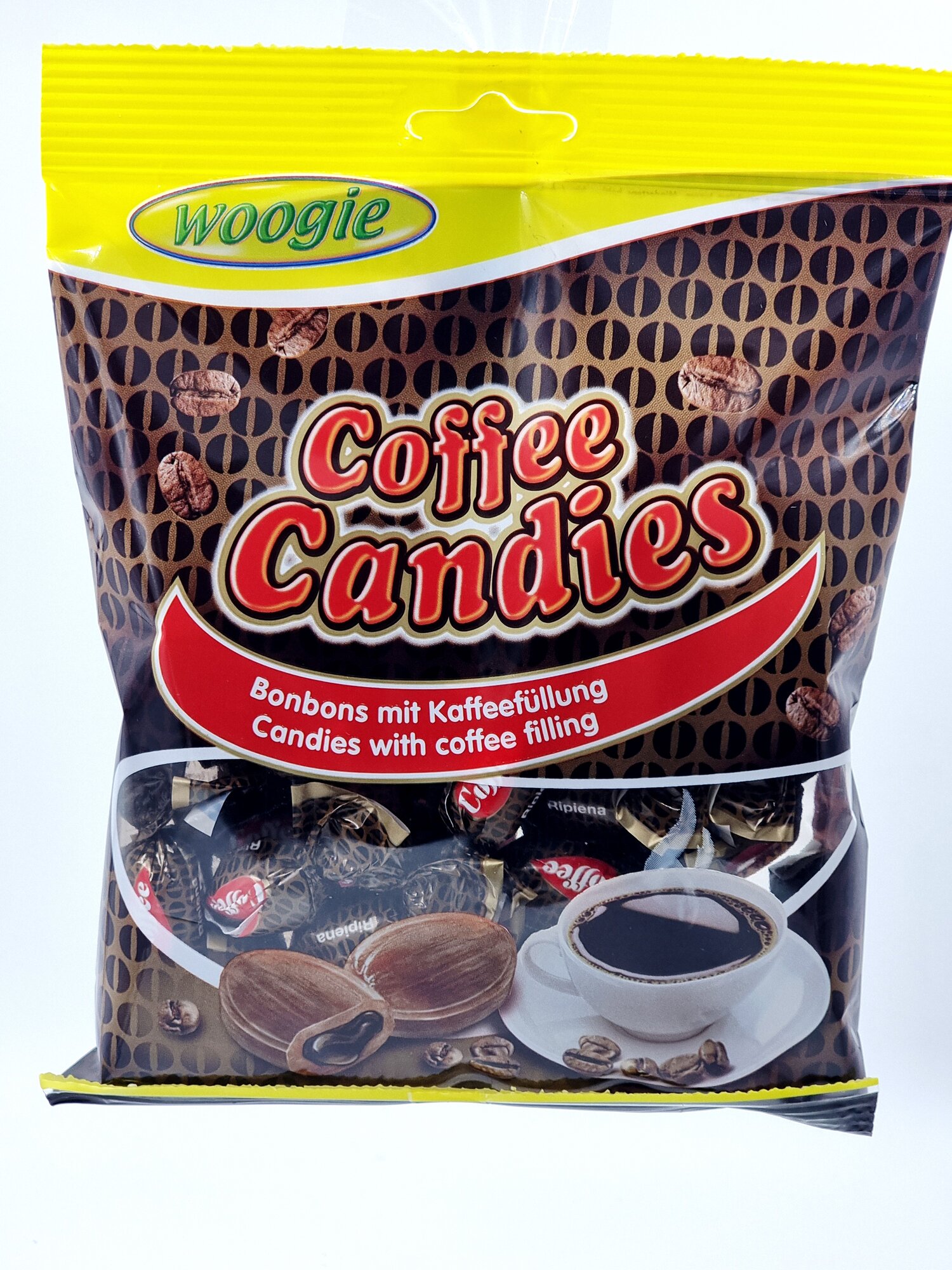 Woogie карамель Candies with coffee filling с кофейной начинкой 150 г (Австрия)