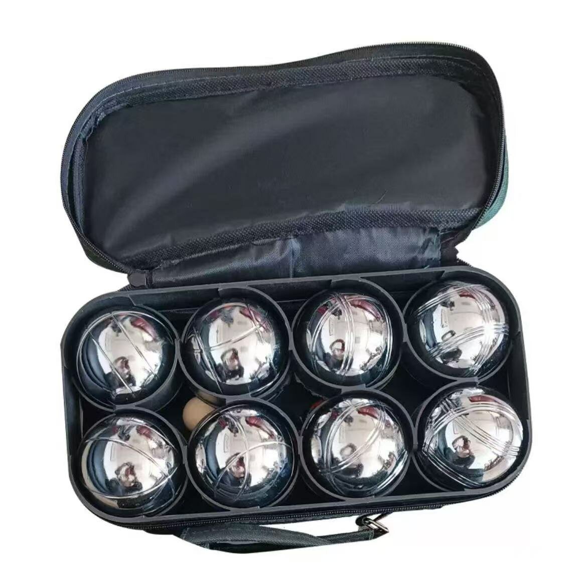 Игра Петанк (Бочче) , 8 шаров, стальной