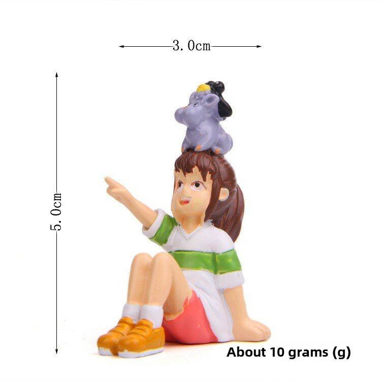 Ogino chihiro palm pendant lamp and looking star girl mini model for festive celebrations and gift giving insect mouse sitting