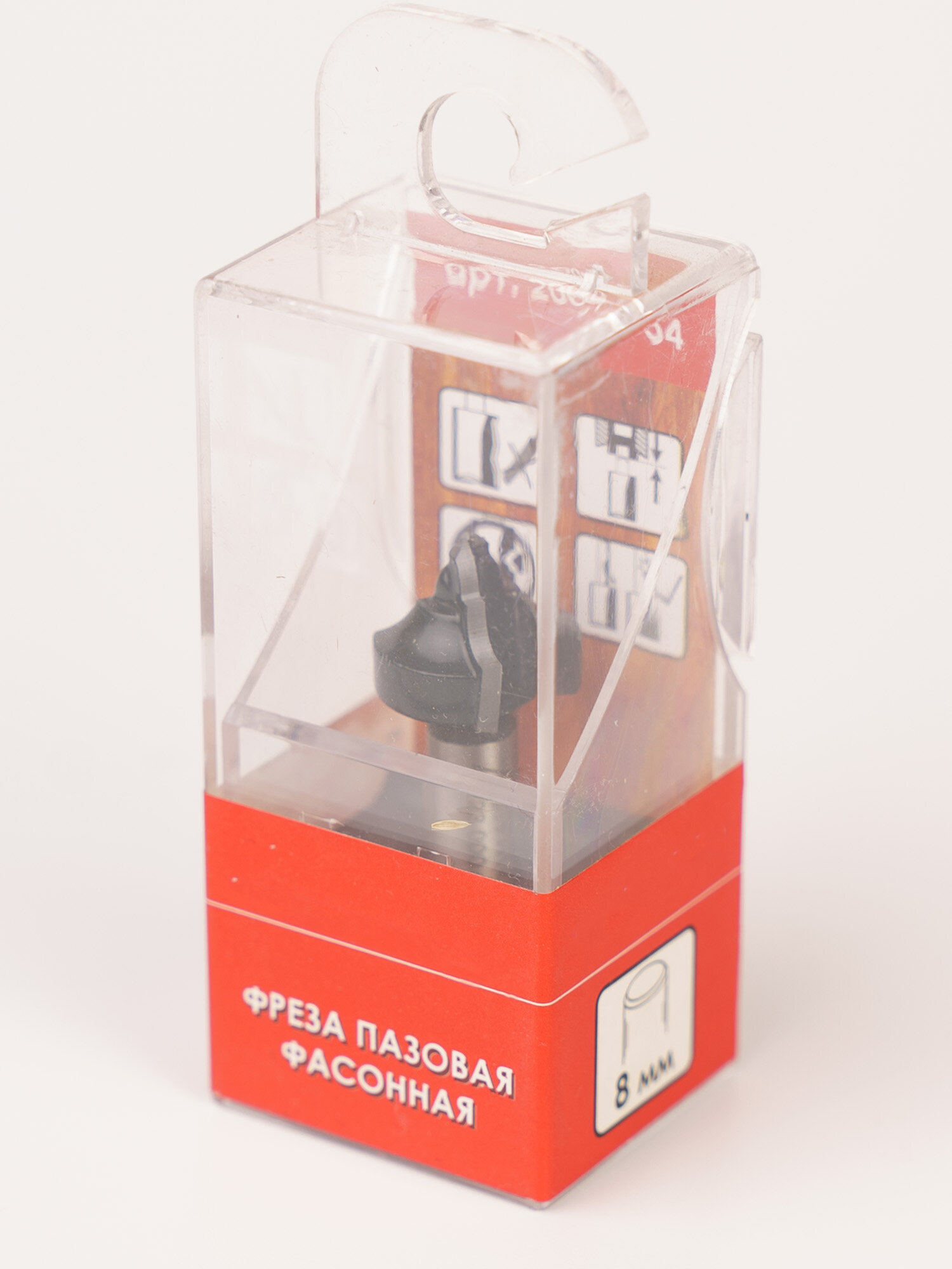 Фреза пазовая фасонная 19х14.3х46 R4 (054)