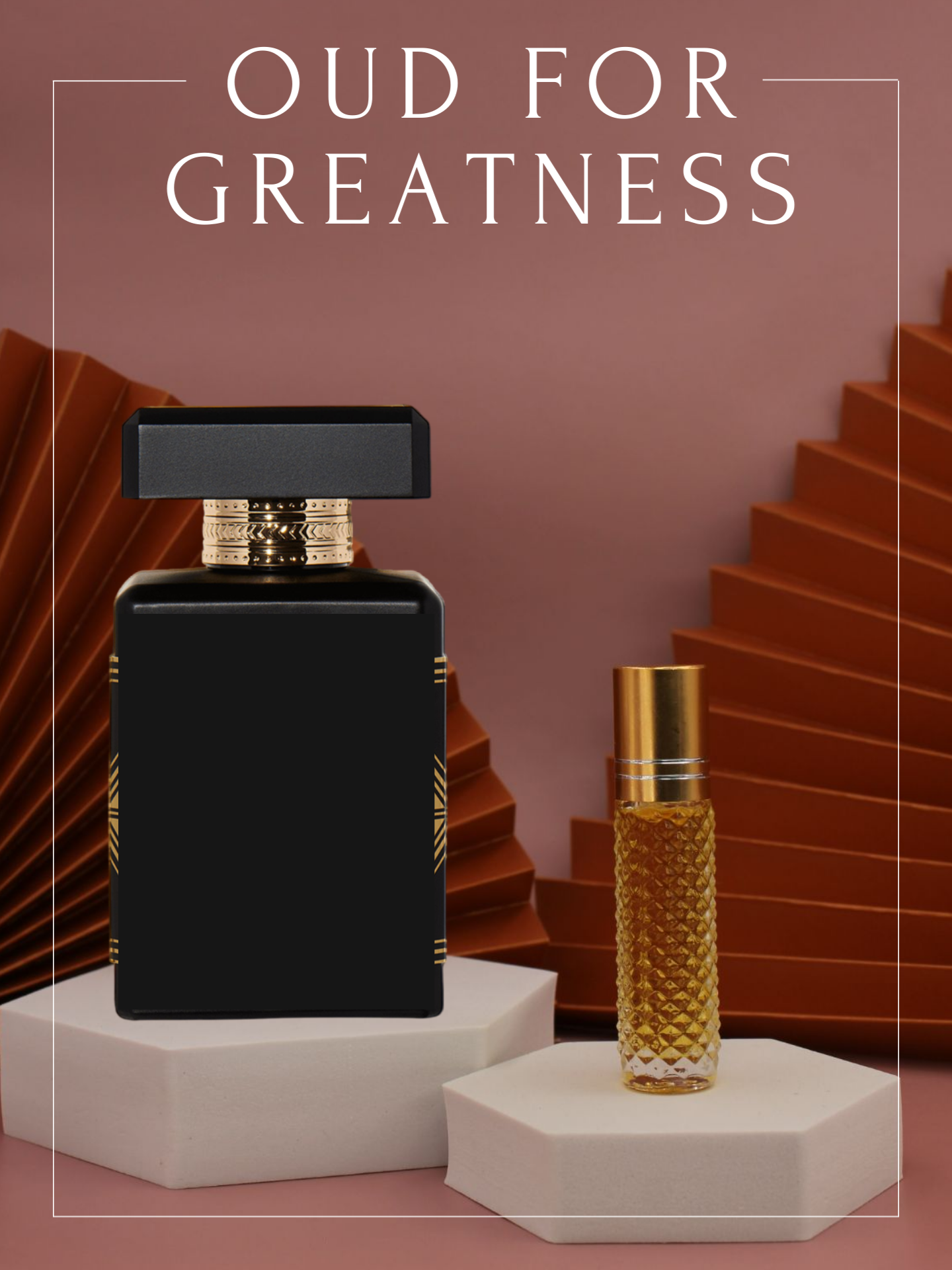 Духи масляные Oud For Greatness; Timeless Perfume; Уд Фор Гритнес роликовый флакон 8 мл