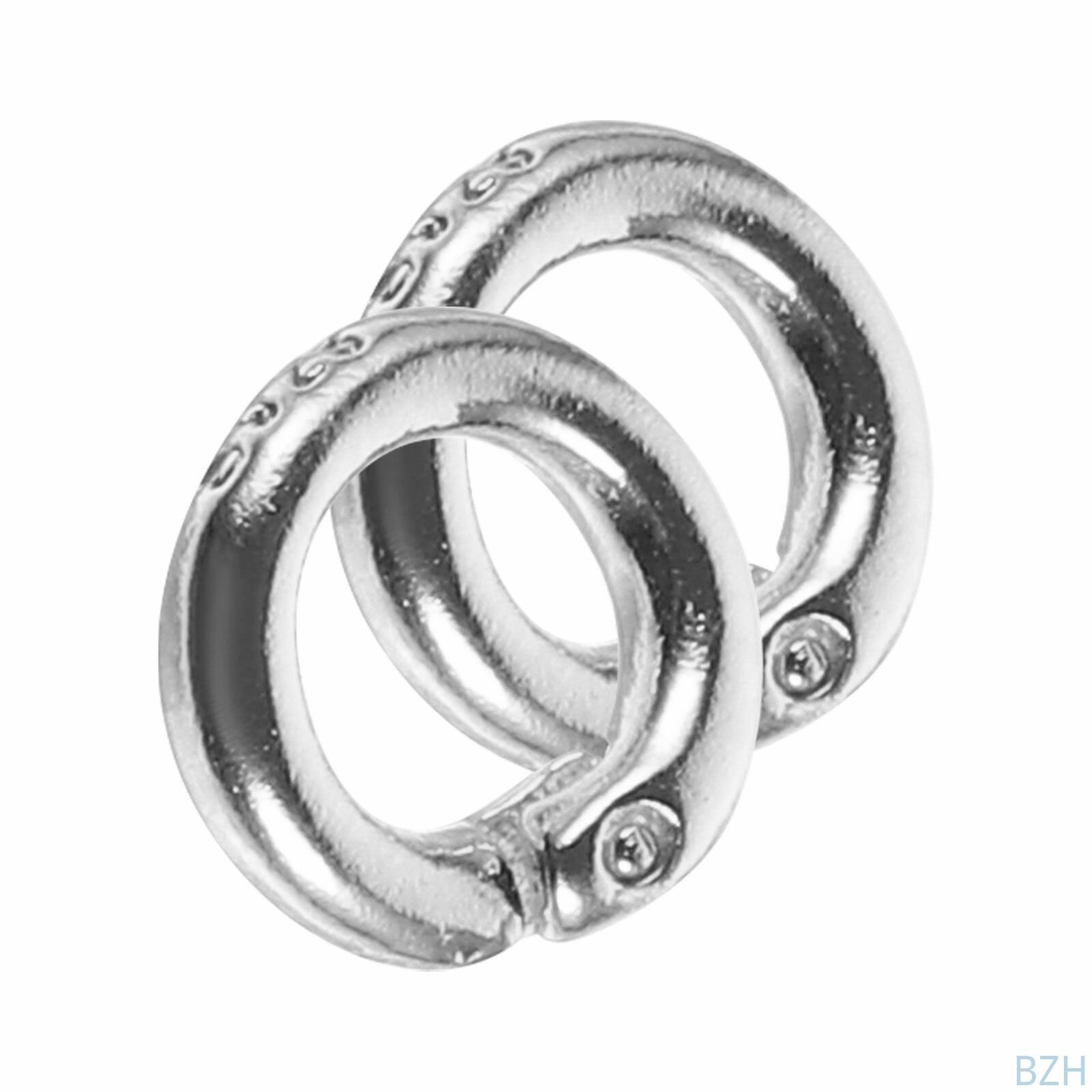 2 Штуки Серебряные Кольца, Для Создания Подвесок, Из Серебра S925