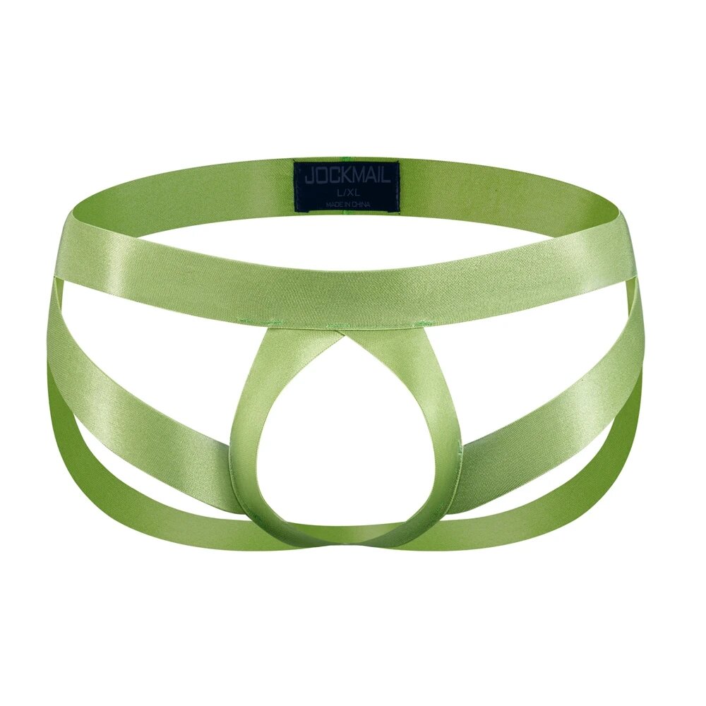 Мужские трусы-брифы JOCKMAIL зеленые L-XL, JM249Green