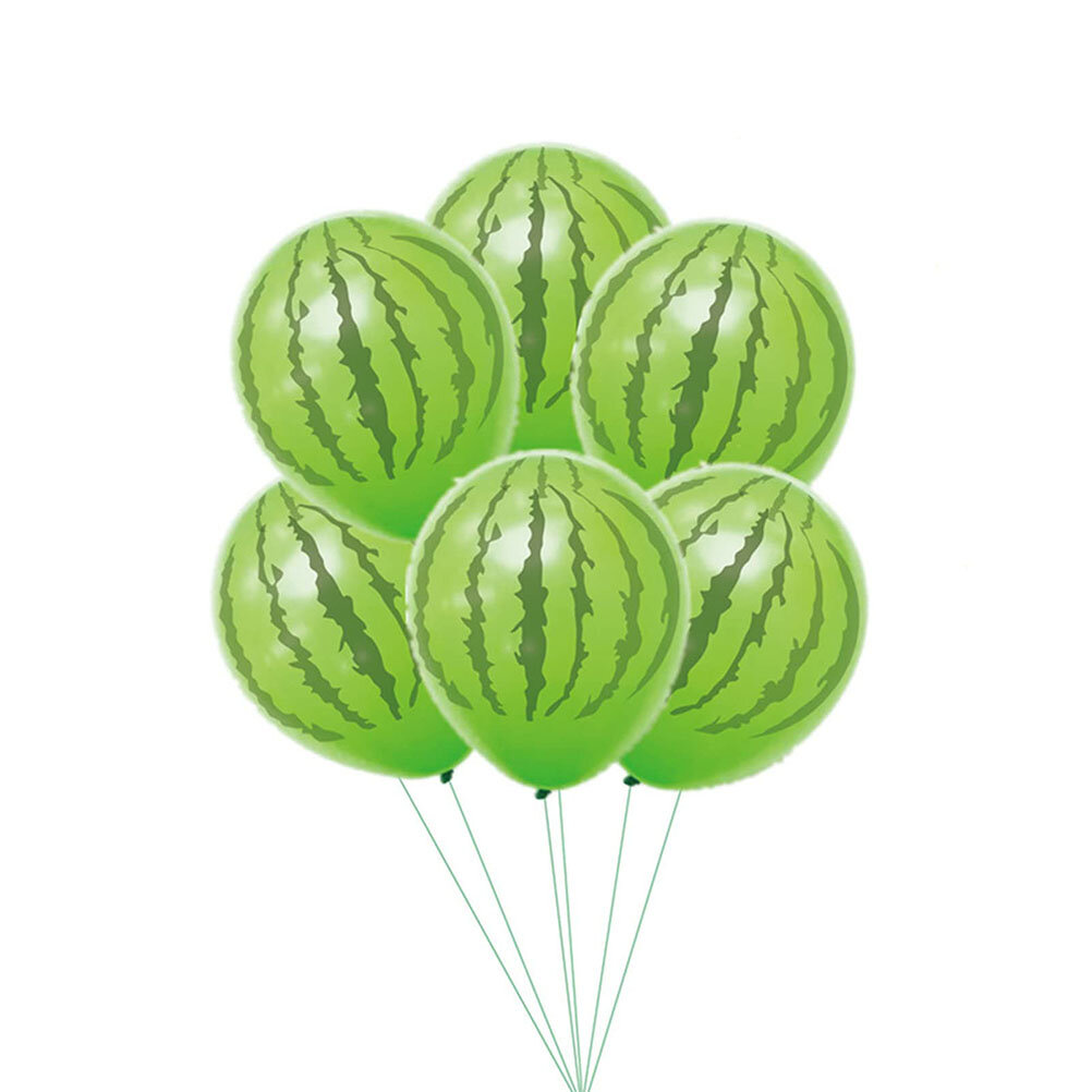 Комплект воздушных шаров для украшения арбузной вечеринки, летние латексные шары для свадьбы, детского праздника, дня рождения, вечеринки