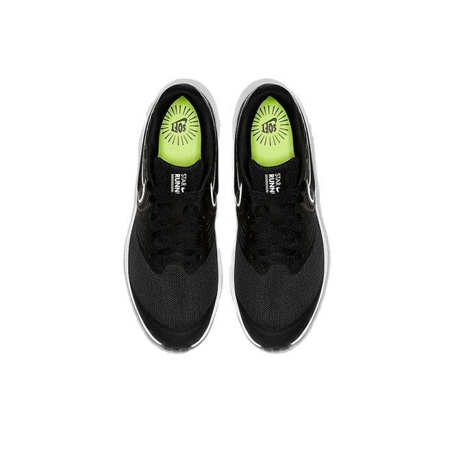 Кроссовки NIKE Star Runner 2, размер EU 35,5 стопа (22.5CM), черный — фото 1