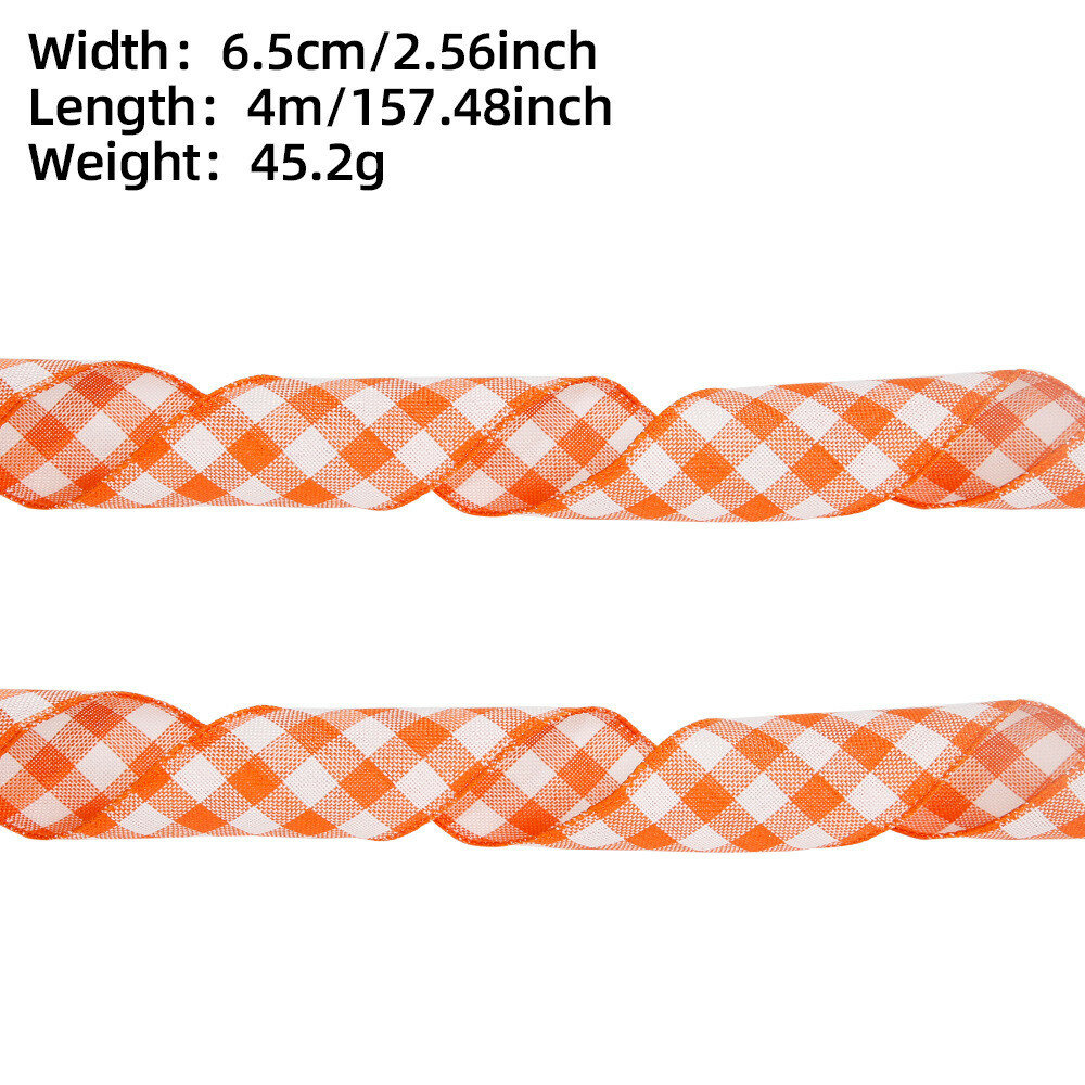 Festive 6 5cm рождественская лента полиэстер упаковочная для подарков для дм украшений и для вечеринок стильс