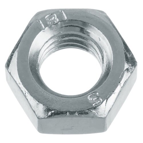 Гайка DIN934 М16 класс прочности 6.0 покрытие цинк 10 шт Крепдил-Фасовка