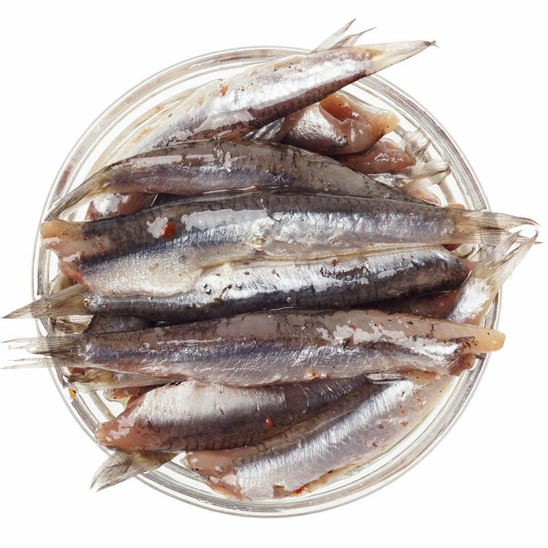 Хамса по-керченски маринованная с ялтинским луком в масле 500г