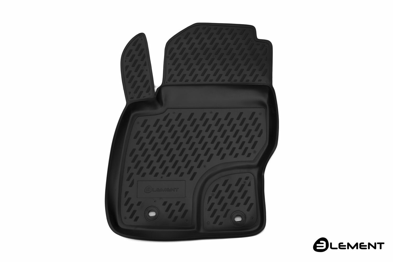 Коврик водительский FORD Focus II, 2004-2011, передний левый, 1 шт. (полиуретан) / Форд Фокус