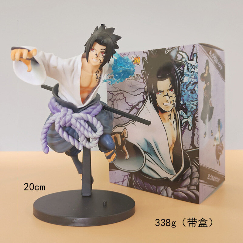 Фигурка Наруто, ниндзя Учиха Саске из Naruto GK, статуэтка, модель, аксессуар, аниме-фигурка