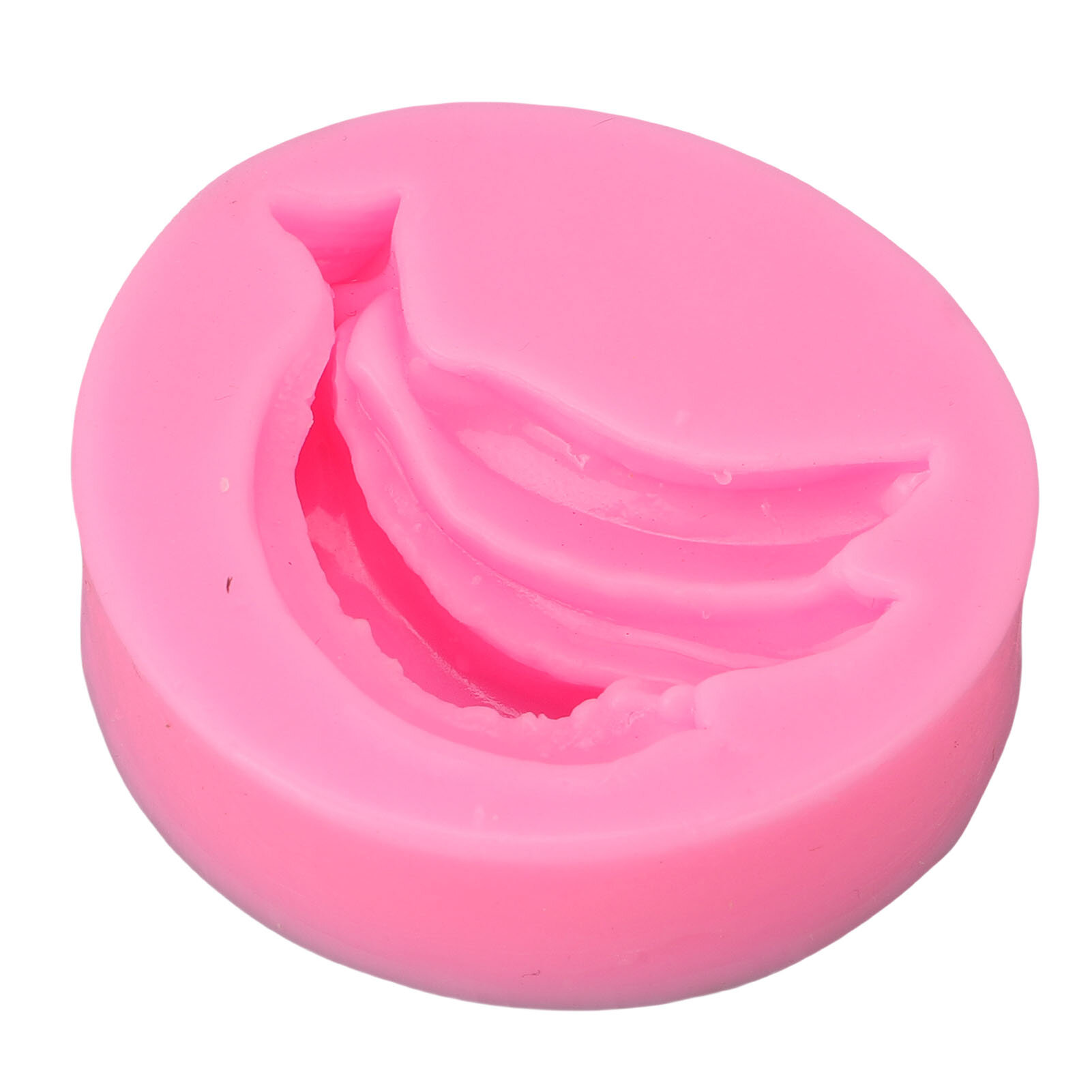 Силиконовая форма для бананов, мягкая, гибкая, в форме фрукта, для украшения шоколадных тортов, конфет, закусок и кубиков льда.