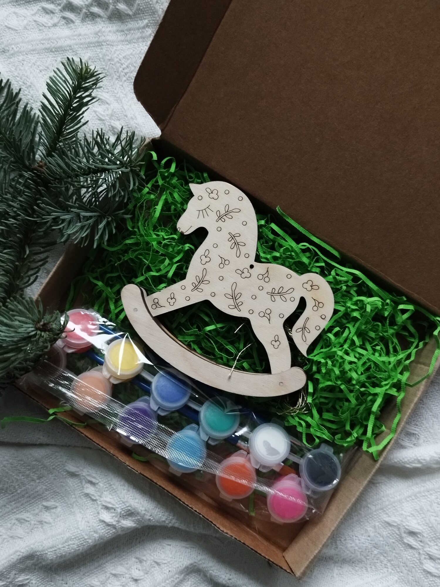 Набор для творчества "Лошадка-качалка", создайте свою уникальную игрушку