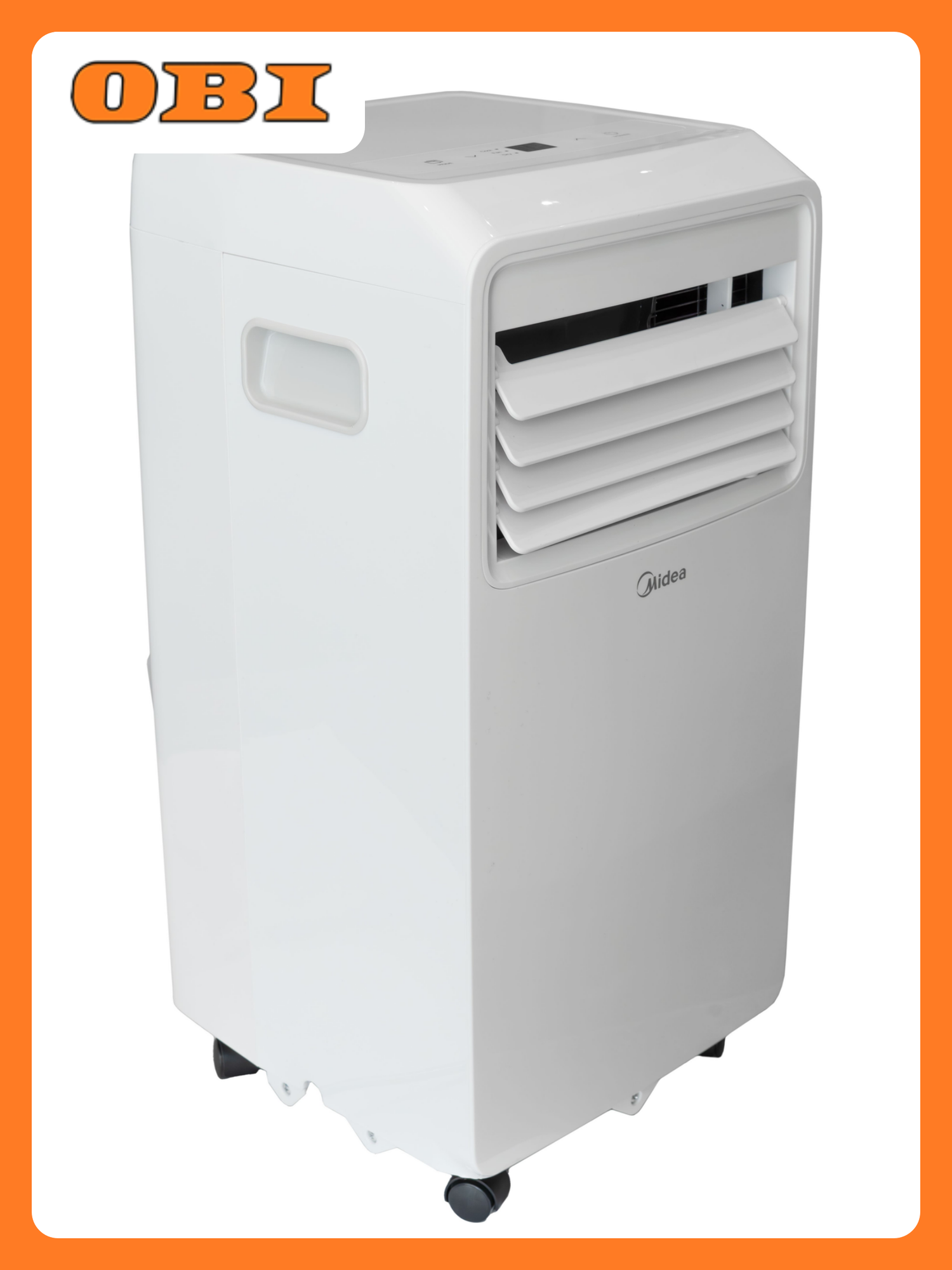 Мобильный кондиционер MIDEA MPPHA-07CRN7-Q, белый, пульт ДУ, до 20м²