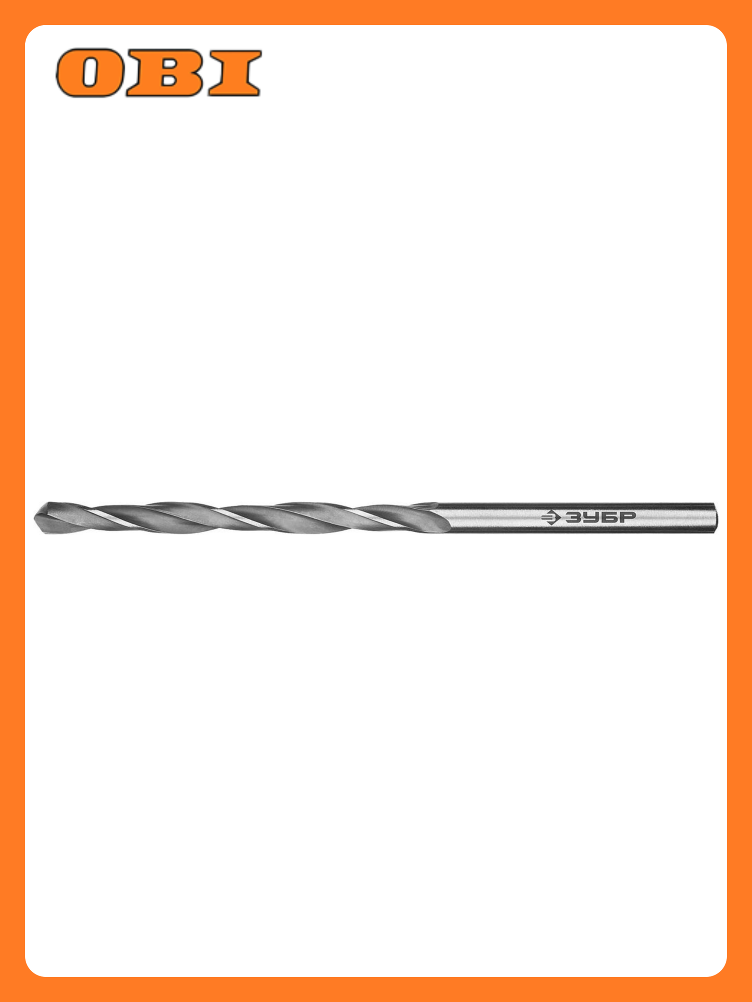 Сверло по металлу ЗУБР hss 4.5х80 мм (29621-4.5)