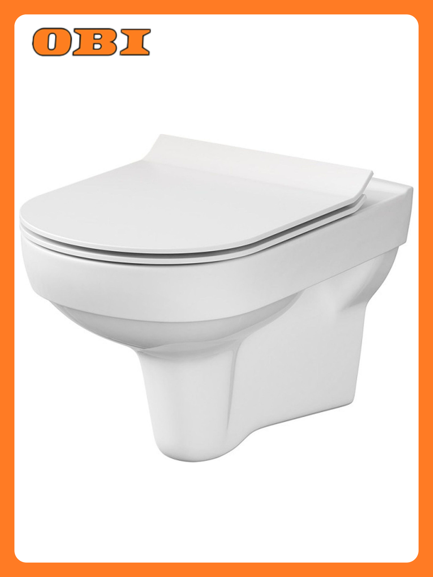 Подвесной унитаз Cersanit CITY СLEAN ON с сиденьем микролифт