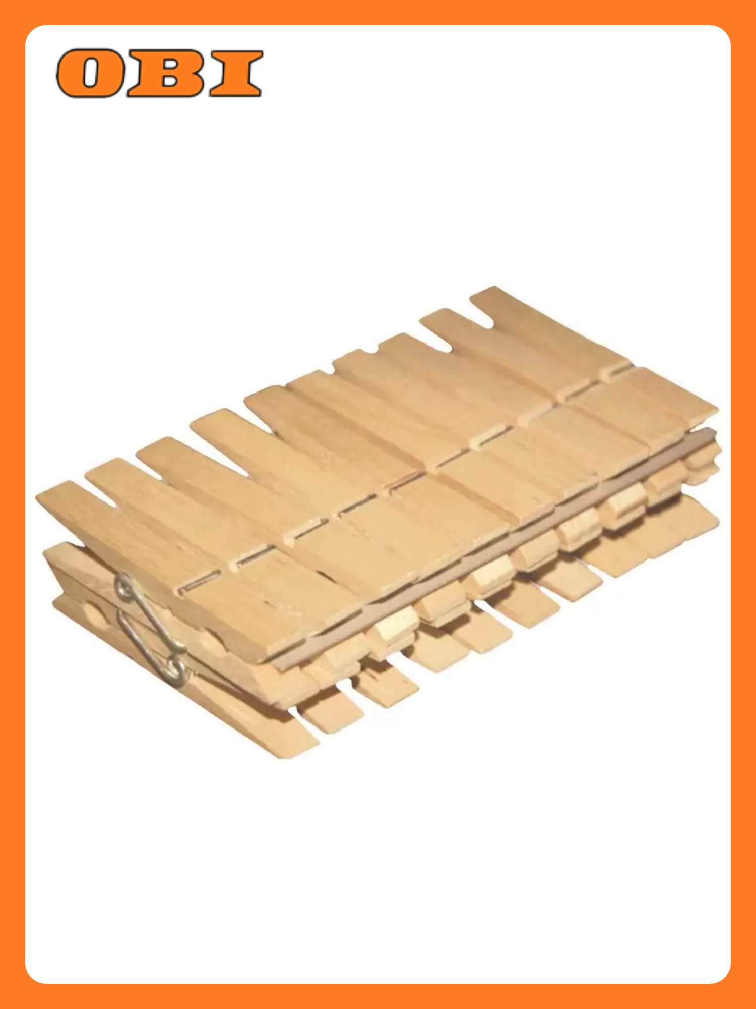 Прищепки деревянные Эко YORK 20шт.