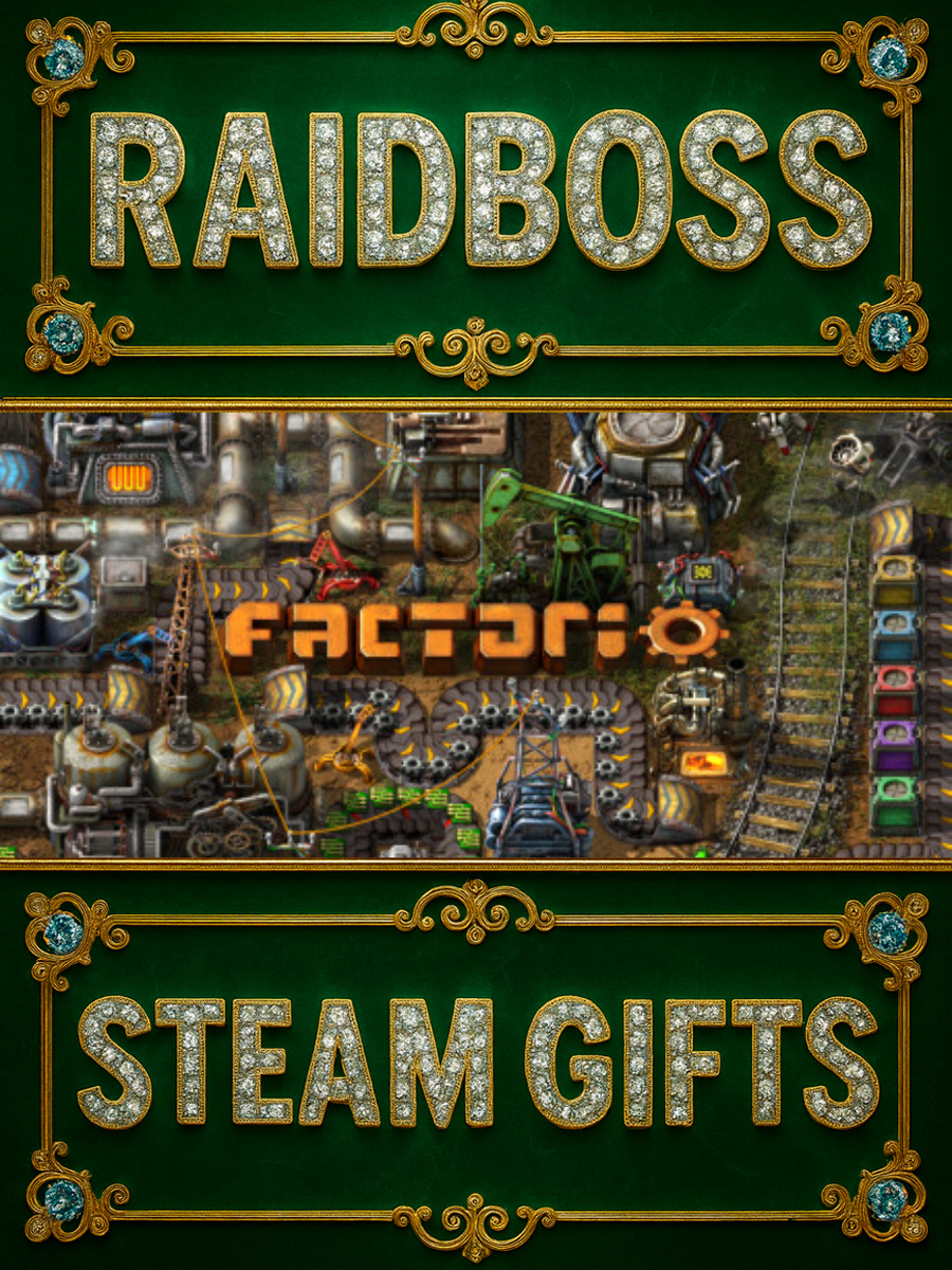Factorio — купить Steam Gift для PC | подарок | Россия | автовыдача