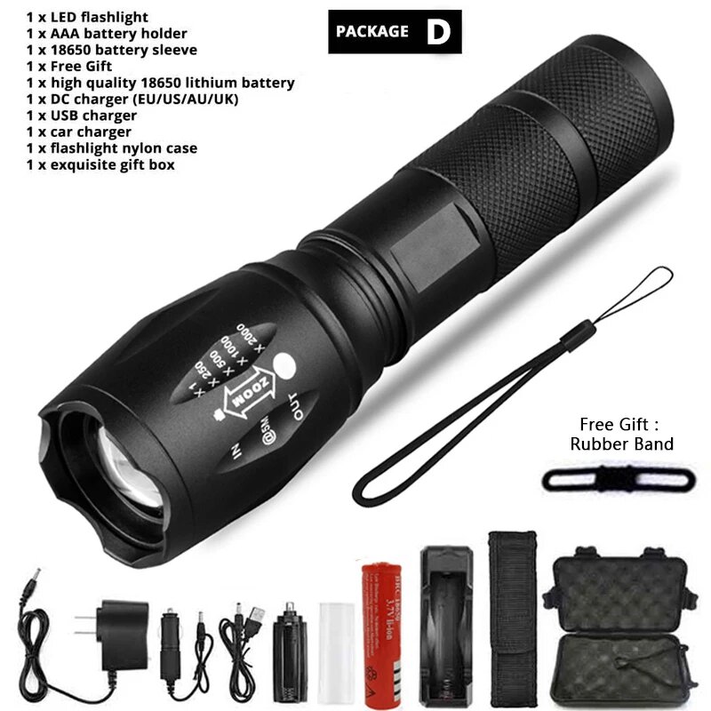 Litwod A100 фонарик V6-10000 Lumens, Package D