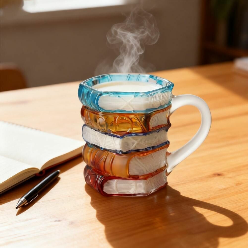 190 мл Кофейные чашки необычной формы; кружки в форме книг, Небольшой подарок