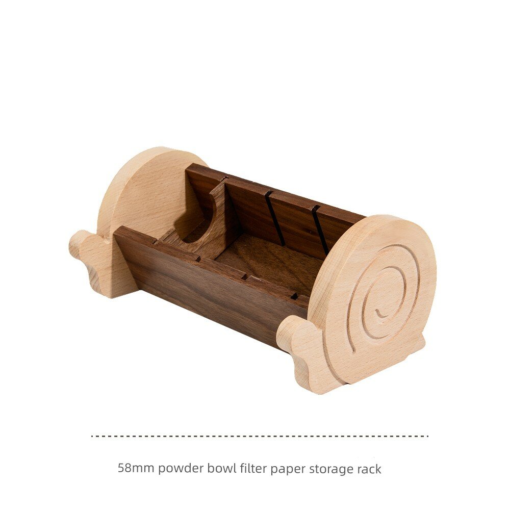 Gasoo Snail Design Espresso Coffee Powder Bowl Holder для 58 мм хранения фильтров - компактный прочный аксессуар