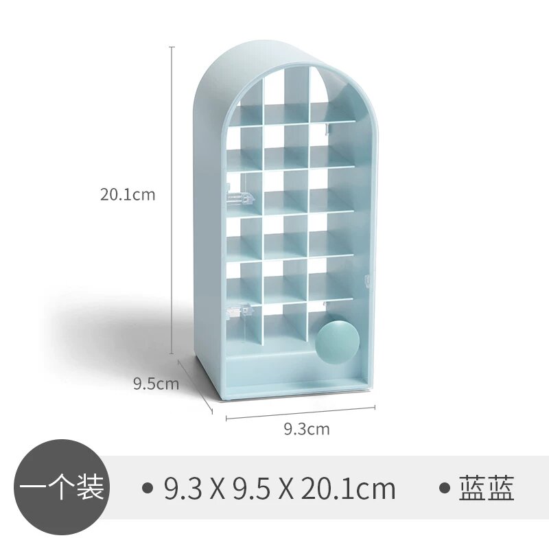 Органайзер для хранения помад SHCJ Life Collection: настольный, пылезащитный, с несколькими отделениями, большой