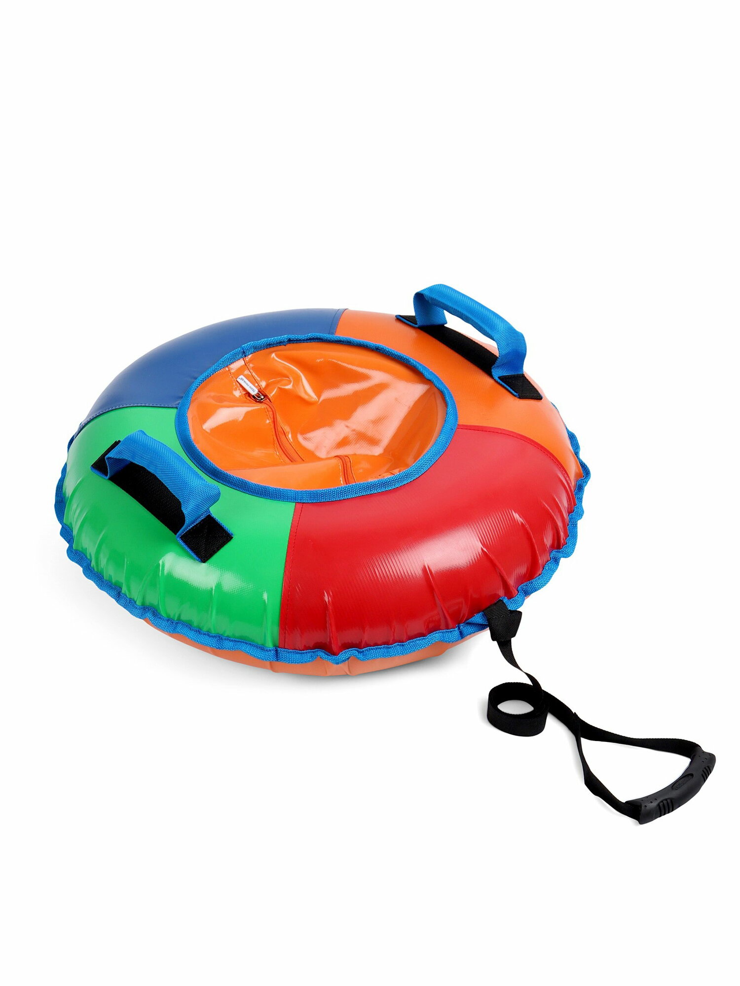 Тюбинг – ватрушка, диаметр чехла 65 см, разноцветная, тип: камерный