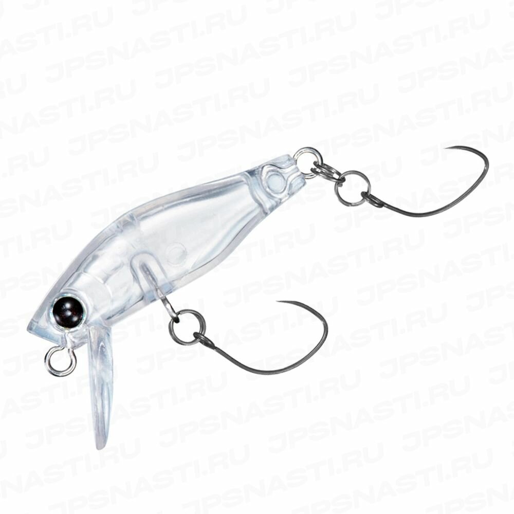 Японский воблер на форель Daiwa Presso Masuno Kozakana, 1.2 г, #Clear / Форелевые приманки