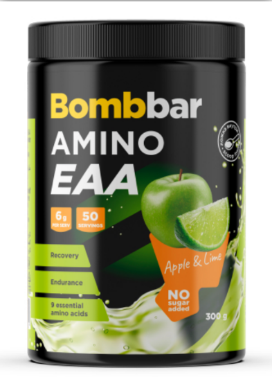 Аминокислоты EAA Bombbar 300 гр Яблоко лайм