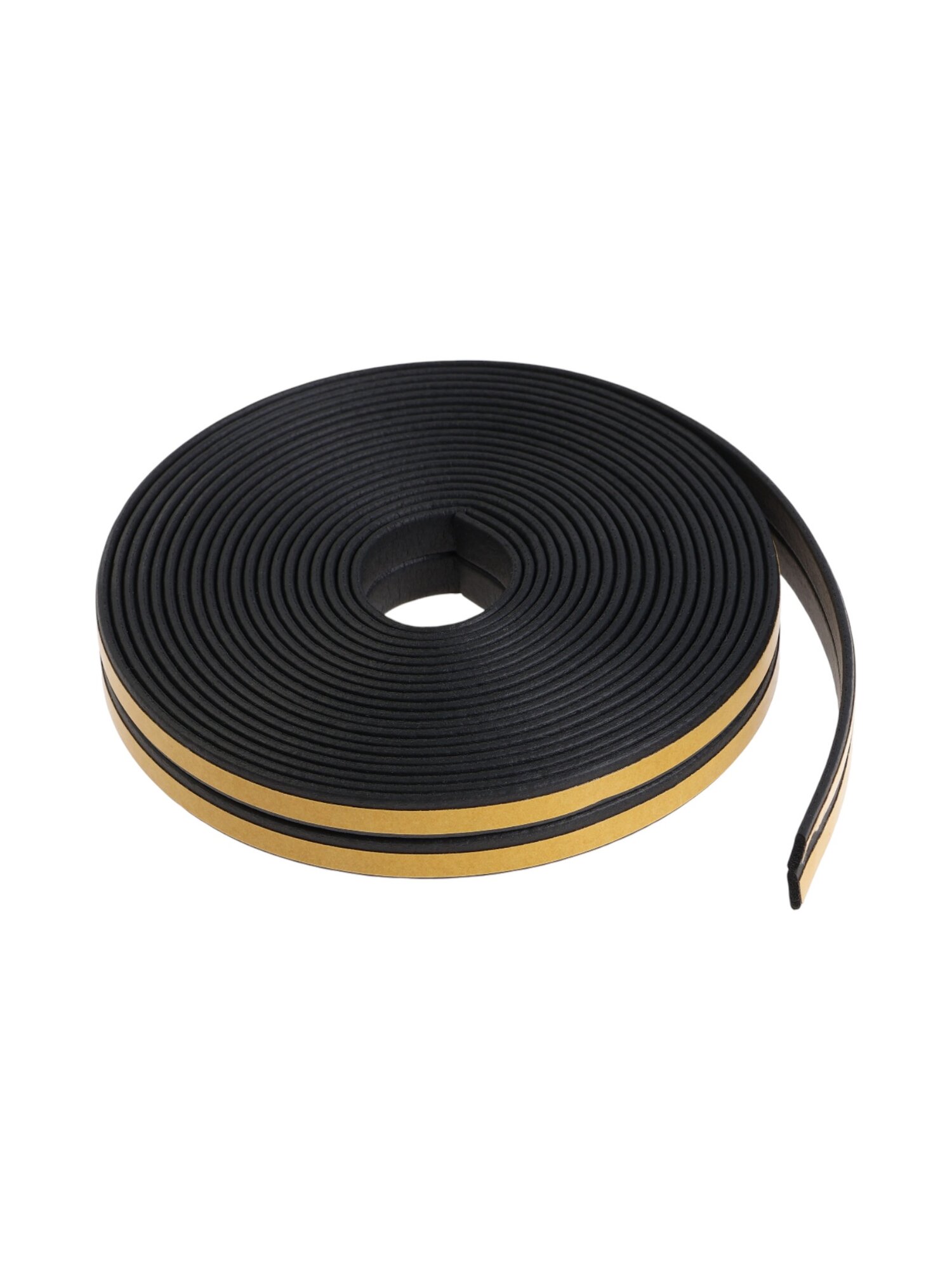 Уплотнитель резиновый тундра, профиль I, размер 9×2 мм, черный, в упаковке 10 м