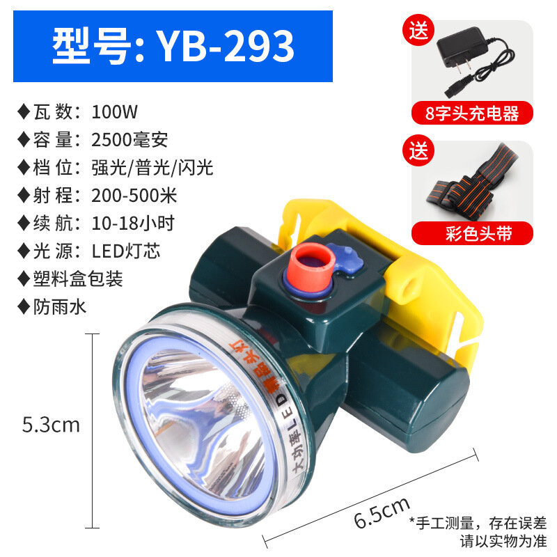 Взрывозащищенные фары Сверхдлинное время автономной работы шлем шахтерский фонарь застежка фары Ночная рыбалка на