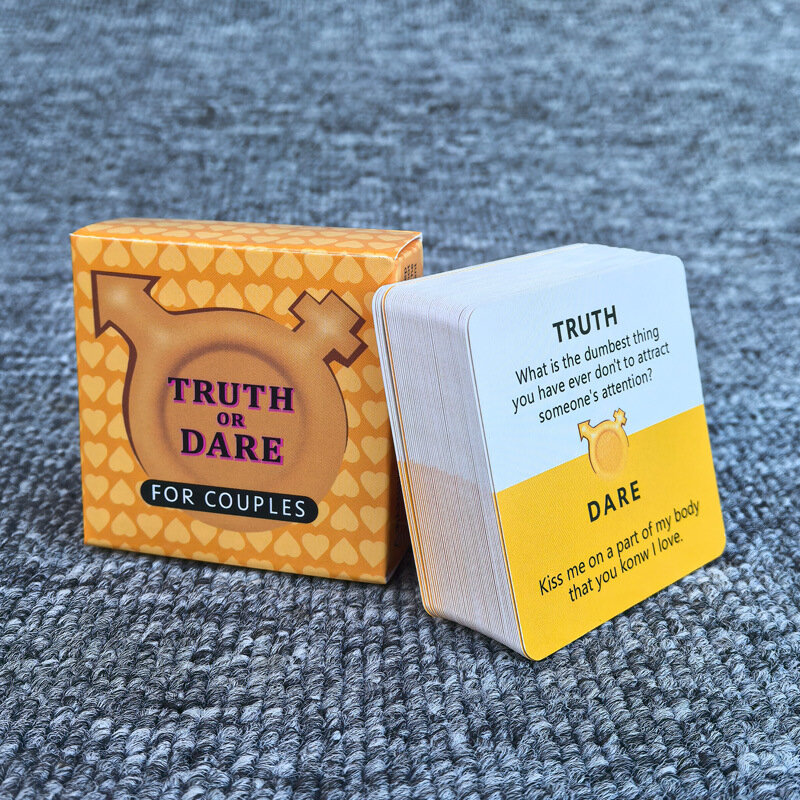 Карточная игра 'Правда или действие для пар' для вечеринок