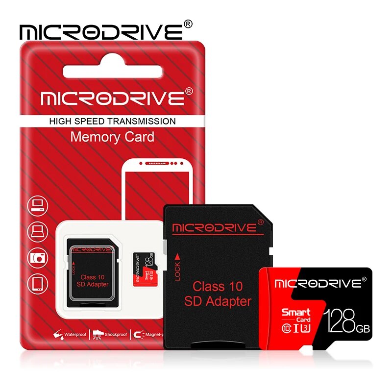 MicroDrive карты памяти Micro-SD 64 ГБ — фото 1