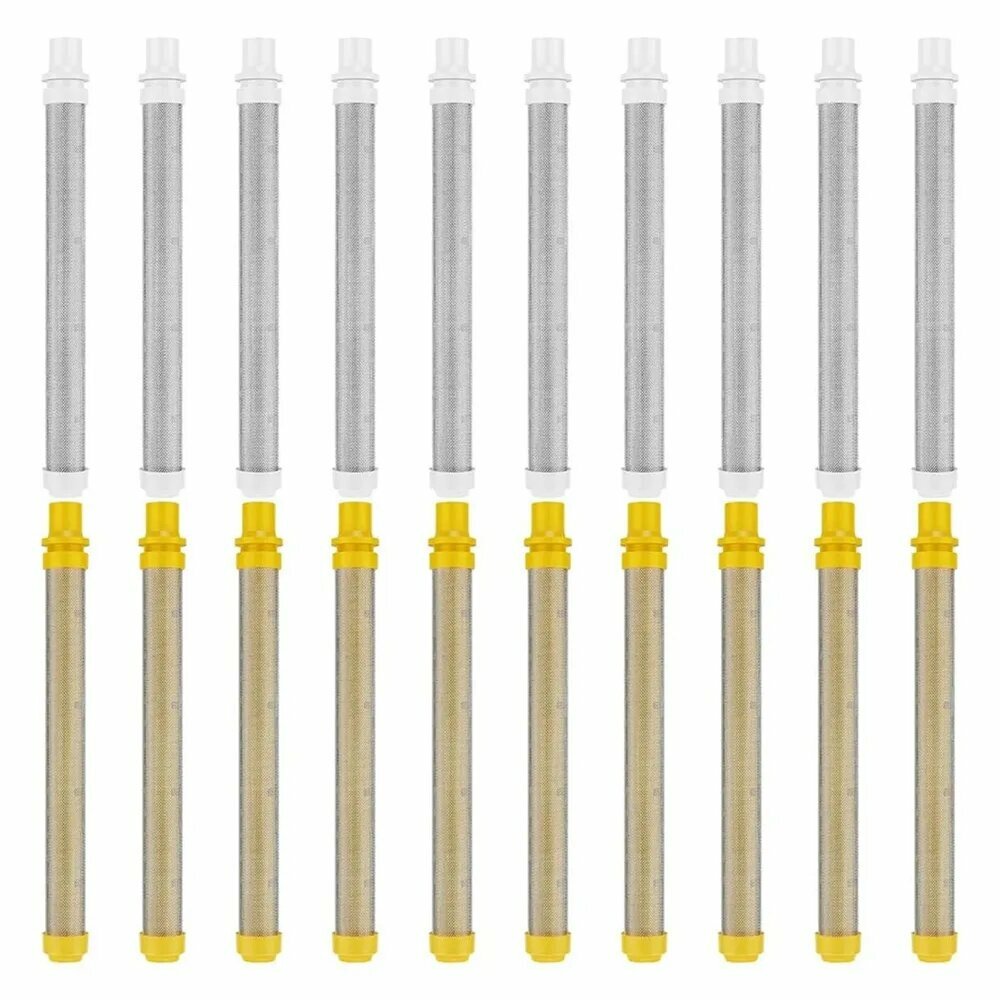 Фильтр для безвоздушного краскопульта (20 шт.), набор фильтров для инструментов, универсальная сетка 60 и 100 ячеек